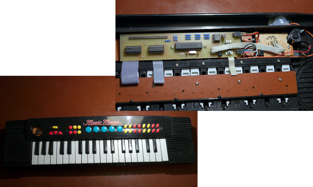 Upgrade A Toy Keyboard’s Tone Production | Hackaday