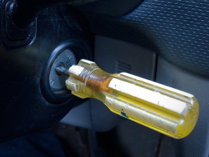 Using A Screwdriver To Start Your Car | Hackaday