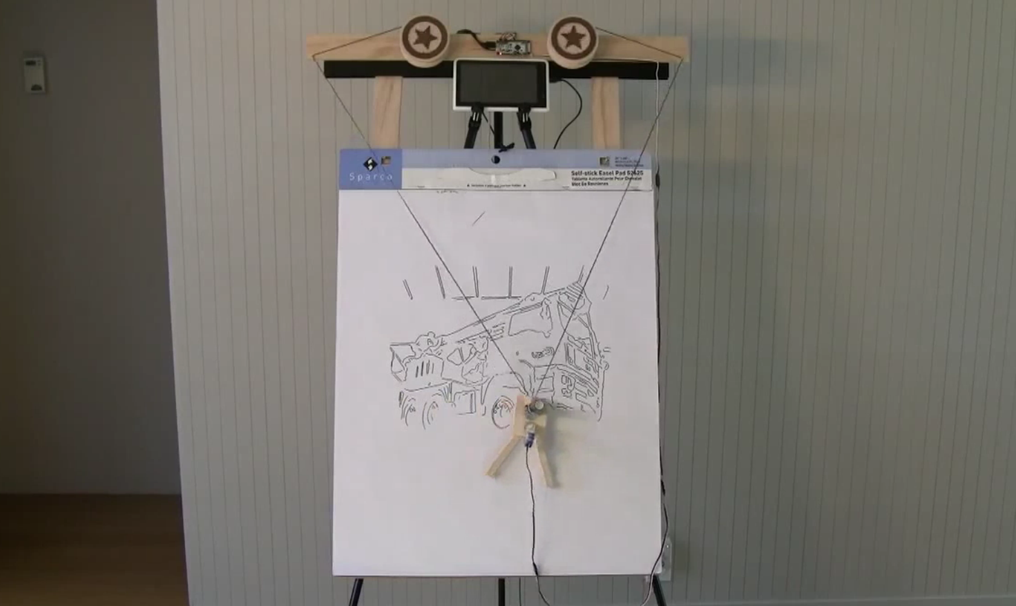 Android Pen Plotter Snaps, Processes, And Prints Pictures | Hackaday