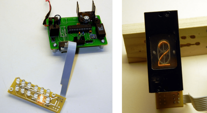 LED Retrofit For Vintage Edge-lit Numeric Display Modules | Hackaday