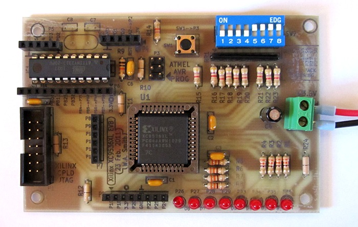 Etch Your Own CPLD Development Board | Hackaday