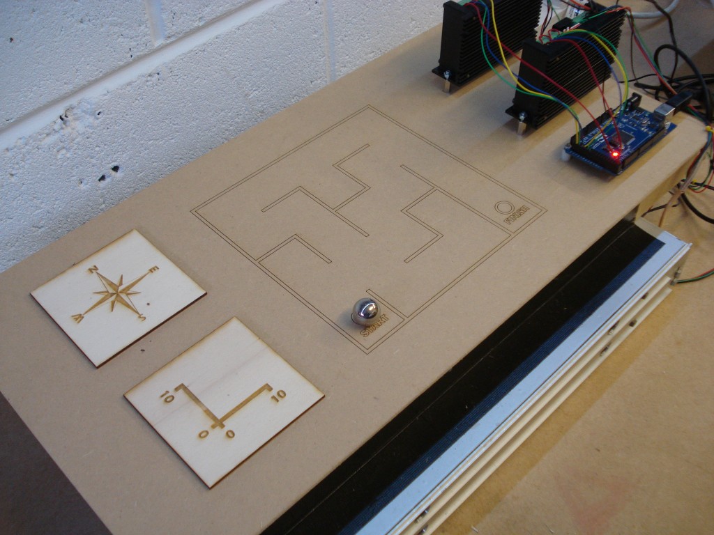 Magnetic CNC Marble Maze | Hackaday
