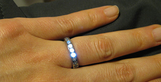 Adding LEDs To An Engagement Ring | Hackaday