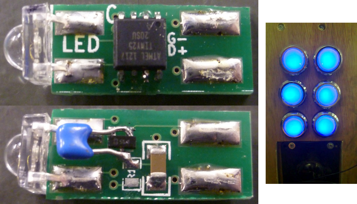 Adding Rgb Backlight To Arcade Buttons Hackaday 8339