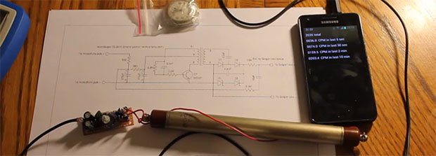 Turning A Phone Into A Geiger Counter | Hackaday
