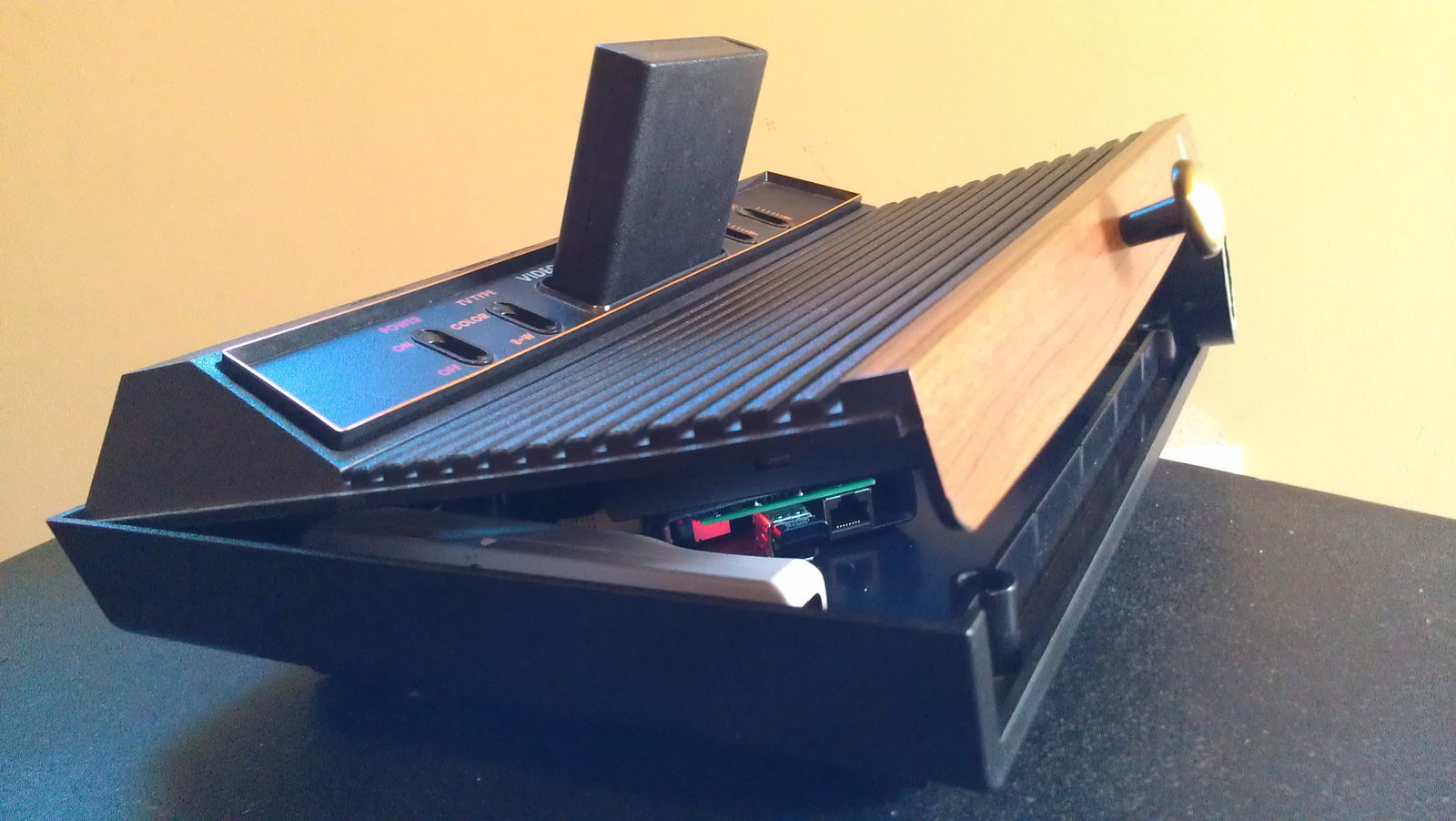 Atari 2600 Has A Raspberry Pi Hiding Under The Hood | Hackaday