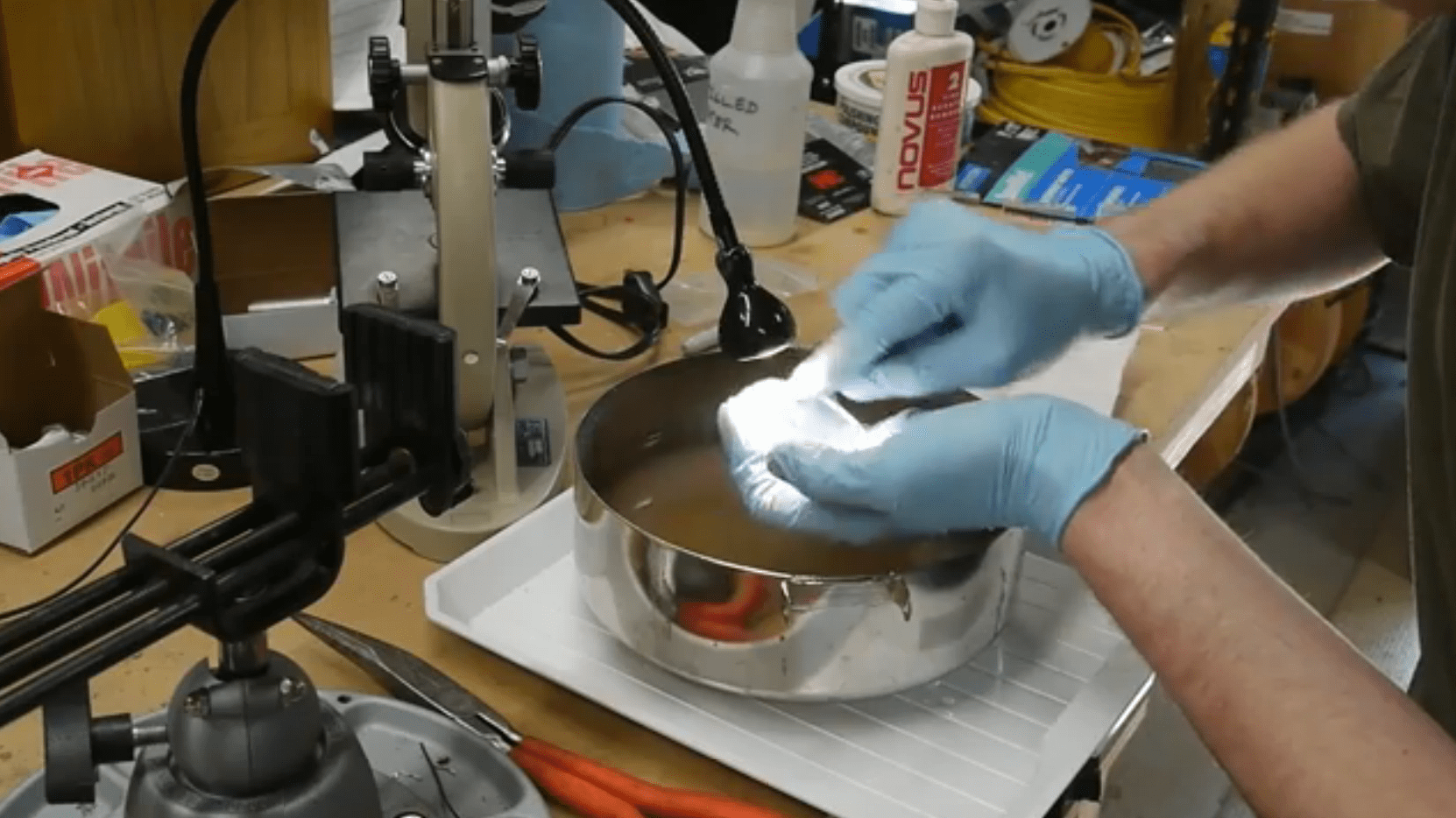 Polishing Optics Milled From Acrylic | Hackaday