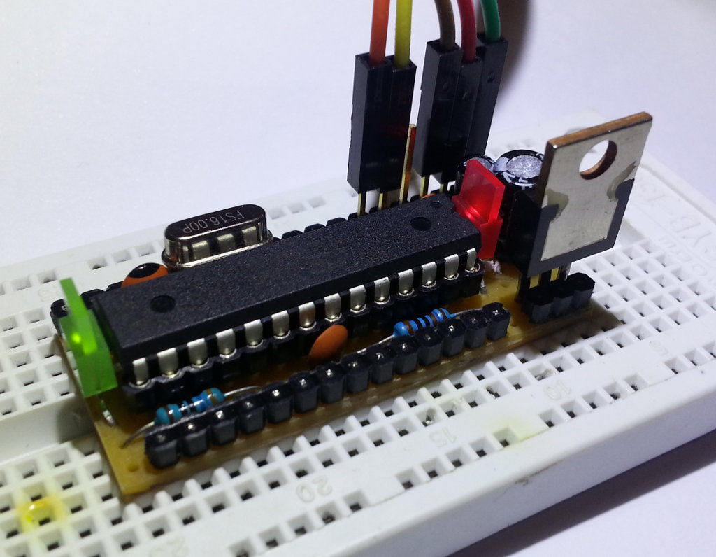 Build A Bare Bones Arduino Clone Which Maximizes Its Use Of Real Estate Hackaday