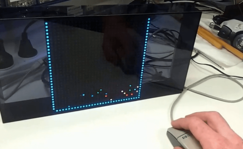 Fun With LED Matrix And Mouse | Hackaday