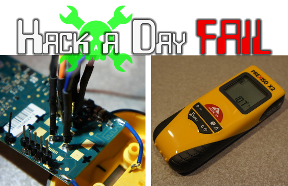 Fail Of The Week: Capturing Data From A Laser Rangefinder | Hackaday