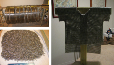 Handmade Stainless Steel Chainmail | Hackaday