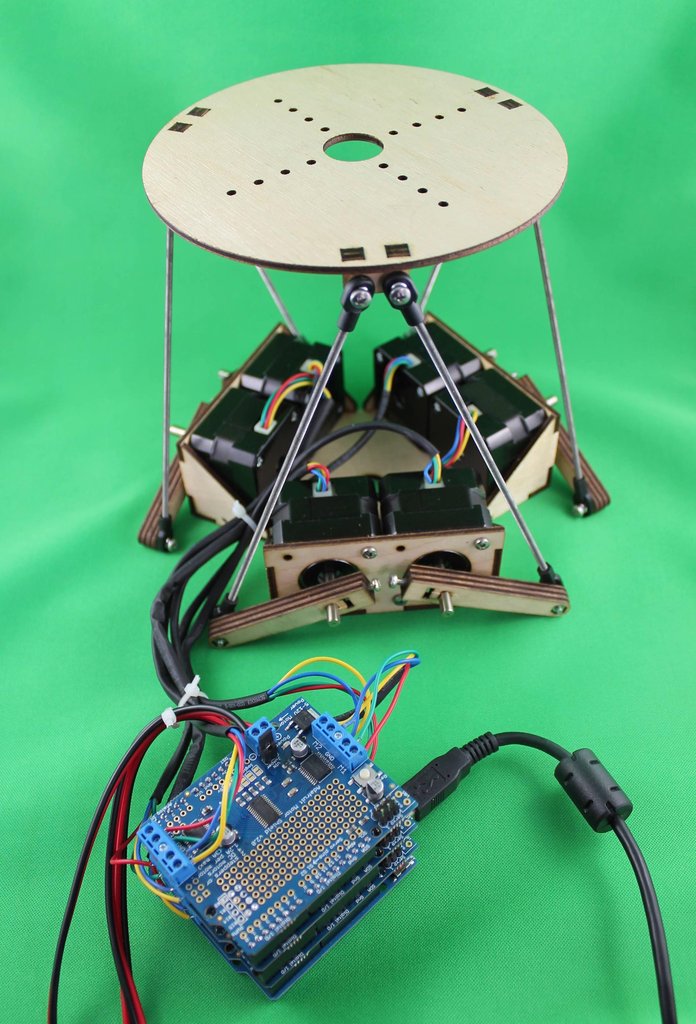 Stewart Platform Reinvents The Wheel So You Don’t Have To | Hackaday
