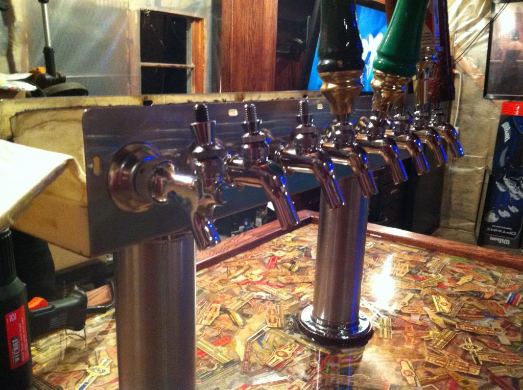 Fine Furniture Kegerator Serves A Lot Of Beer; Smokes A Lot Of Cigars ...