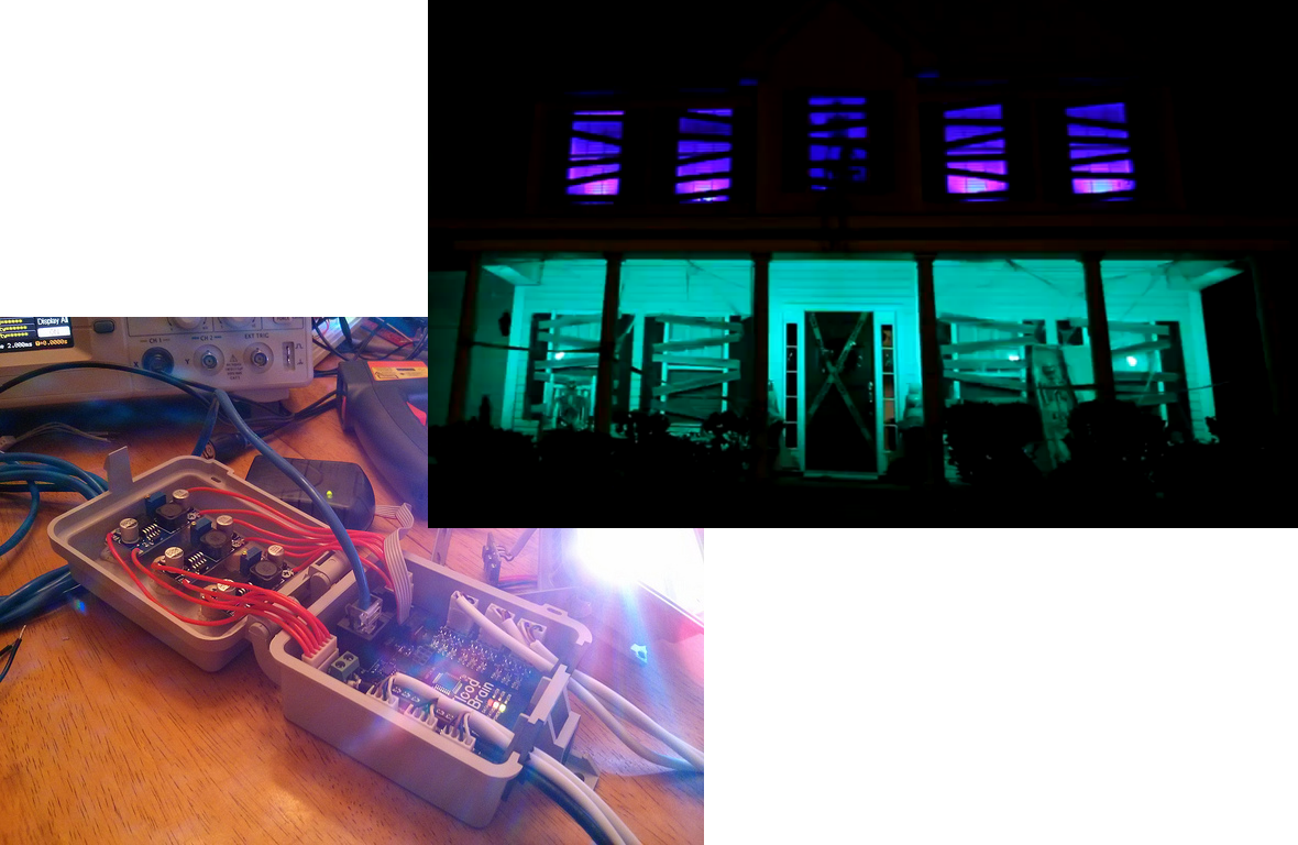 Light Controller Goes Overboard For Halloween | Hackaday
