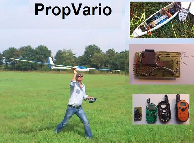 PropVario, A Talking Variometer/Altimeter For RC Sailplanes | Hackaday