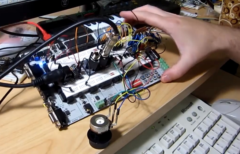 Circuit Bent Toy Keyboard Is MIDI Controlled | Hackaday