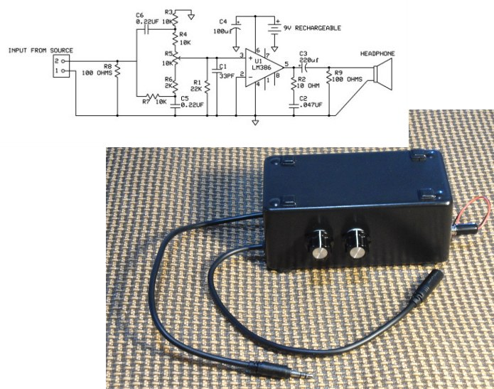 Bass Bump Headphone Amp | Hackaday