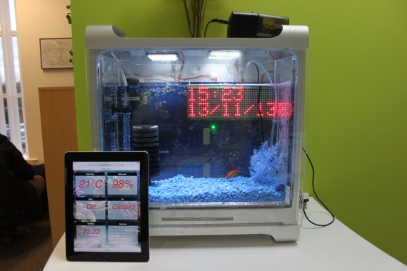 Automated Aquarium Is Kitchen-Sinky | Hackaday
