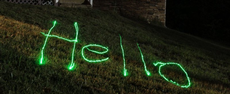 If You Own A Camera You Need To Try Light Graffiti | Hackaday