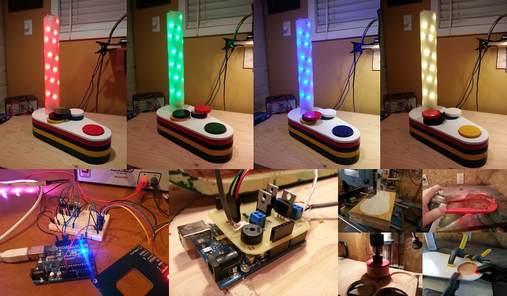 RFID RGB Lamp Goes The Distance | Hackaday