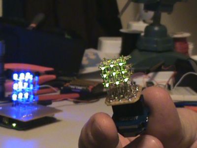 Tiny 3x3x3 SMD LED Cube | Hackaday