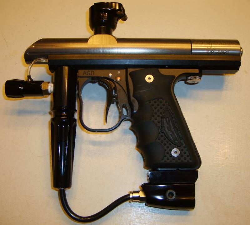 SMAC Mag: Spider’s Minimal Analog Control Paintball Gun | Hackaday