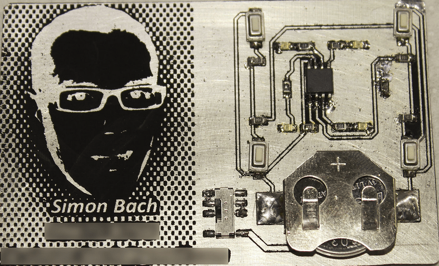 A Business Card That Plays Simon Says | Hackaday
