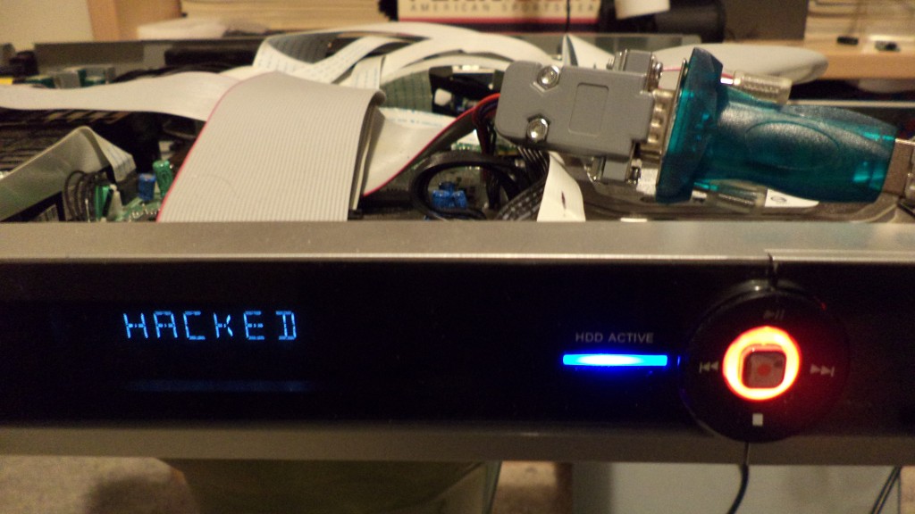 Hacked DVD Recorder | Hackaday