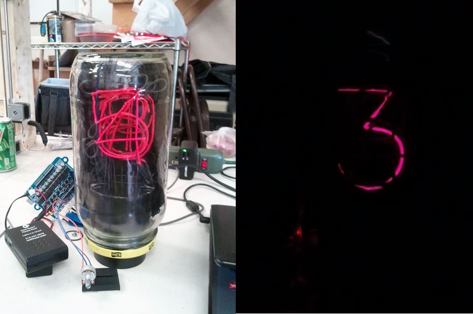 EL Wire Nixie Tube Is In Your Reach | Hackaday