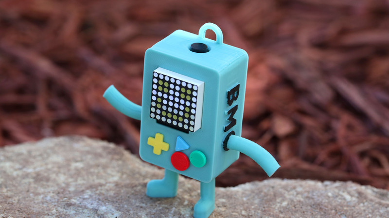 Mathematical! 3D Printed BMO Has A Full Range Of Emotions | Hackaday