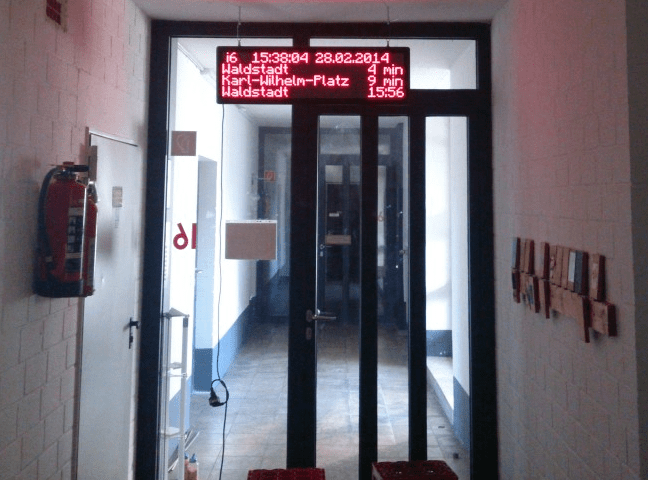 Public Transportation Display | Hackaday