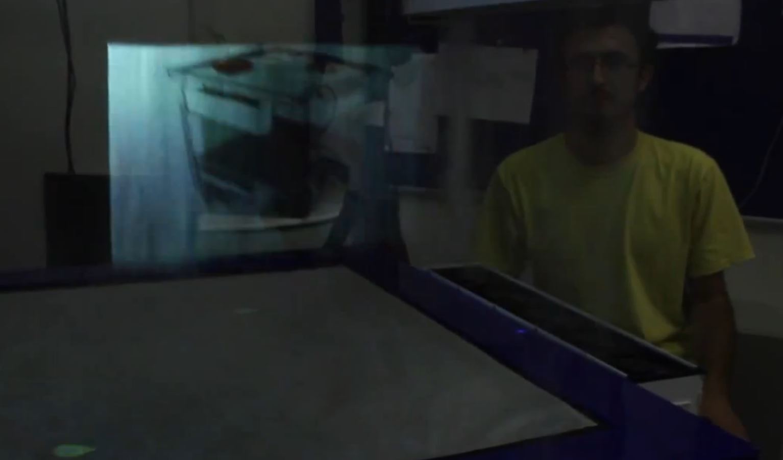 Interactive 3D Projection Is Foggy At Best | Hackaday