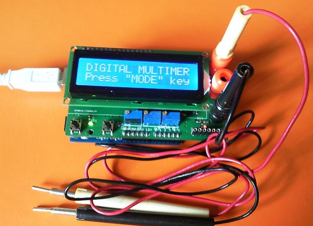 DIY Multimeter, Arduino Sold Seperately | Hackaday