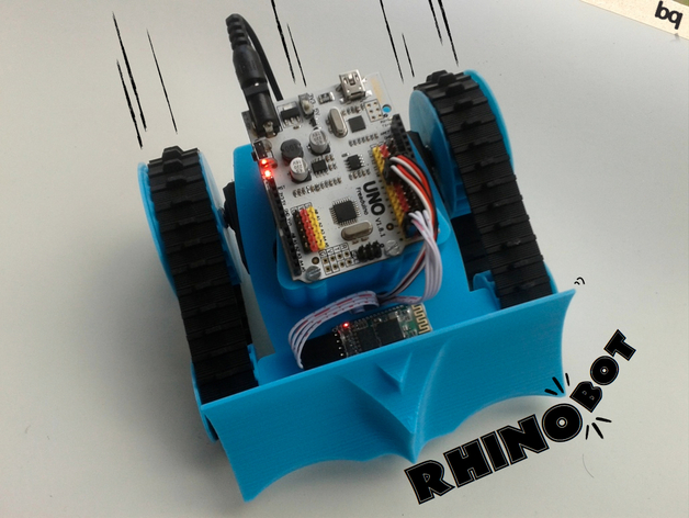 Opensource RhinoBOT Is Well Suited For Hacking And Sumo-Robotics ...