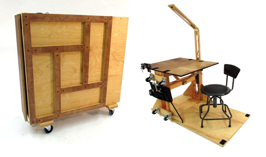 The Ultimate Workstation That Folds Up | Hackaday