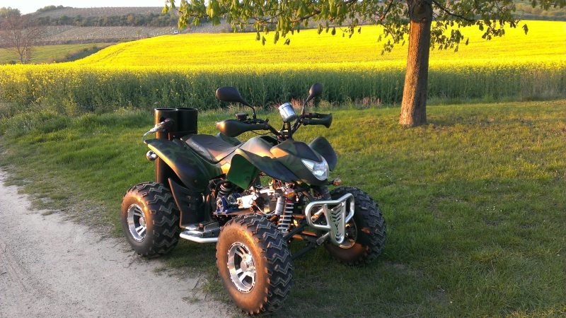 Off-Road Quad Uses… A Pneumatic Drive? | Hackaday