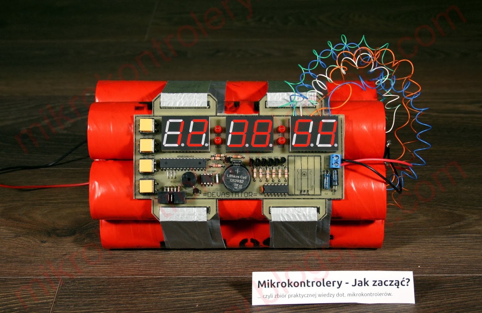 Bomb Clock Scares You Awake! | Hackaday