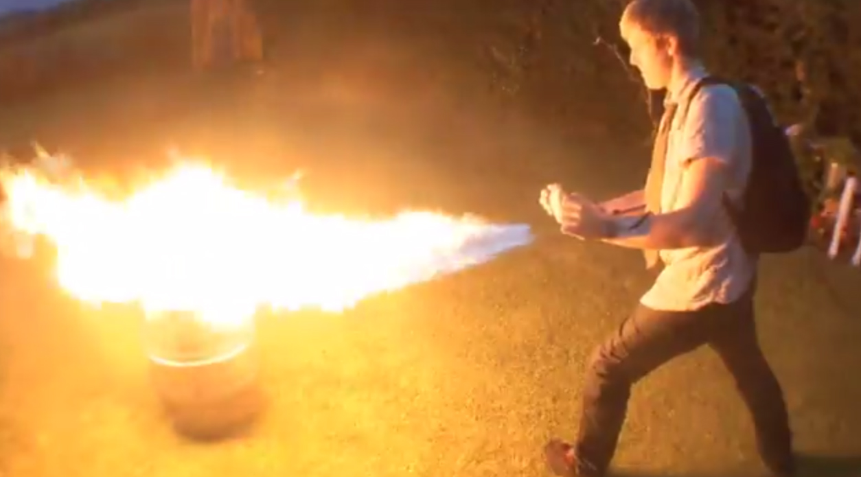 [Furze] Sets Fire To Everything With Pyro Gloves | Hackaday
