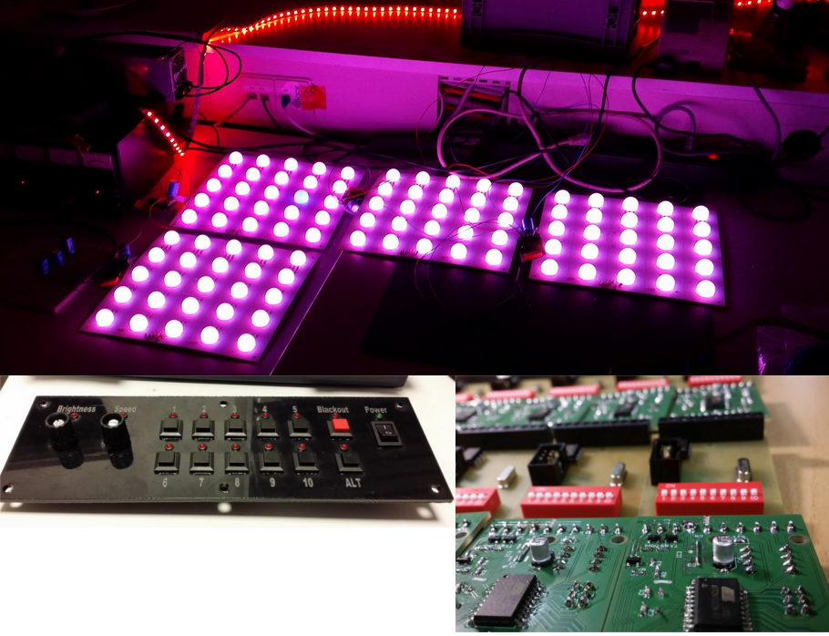 Custom Electronics And LED Panels Brighten Up A Nightclub | Hackaday