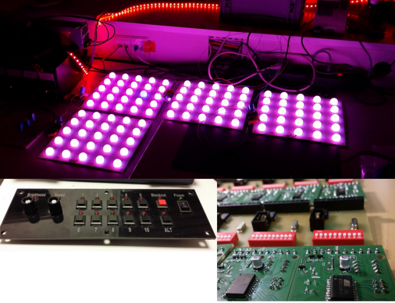 Custom Electronics And LED Panels Brighten Up A Nightclub | Hackaday