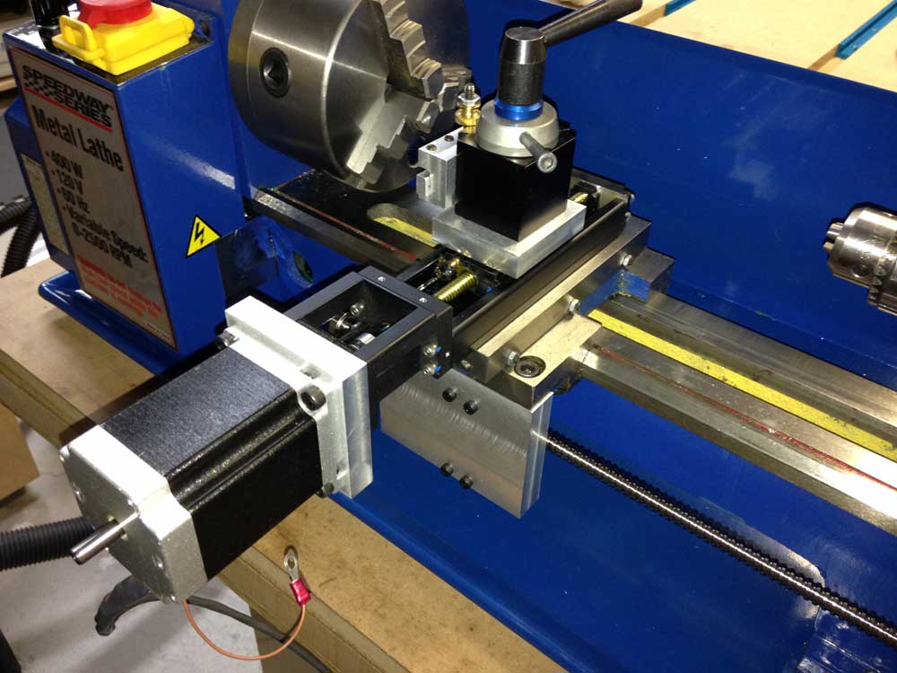 Lathe CNC Upgrade Is Nothing To Shake A Turned Stick At | Hackaday