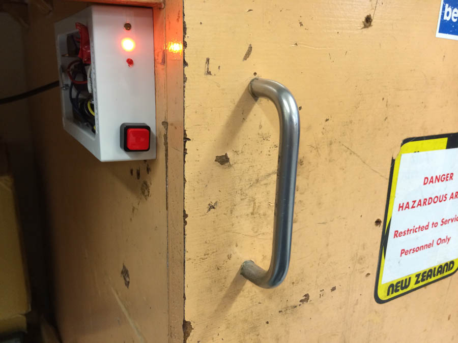 Bluetooth Security And Capacitive Sensing Tool Cabinet Handles | Hackaday