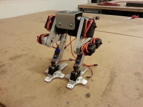 Project Sentinel — A Bipedal Walking Robot | Hackaday