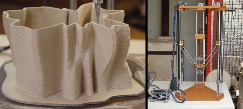Clay 3D Printer Keeps It Simple | Hackaday