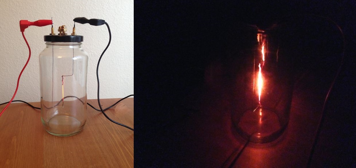 Home Made Lightbulb Is A Fun Proof Of Concept | Hackaday