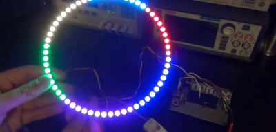 PIC Up A NeoPixel Ring And C What You Can Do Using This Tutorial | Hackaday