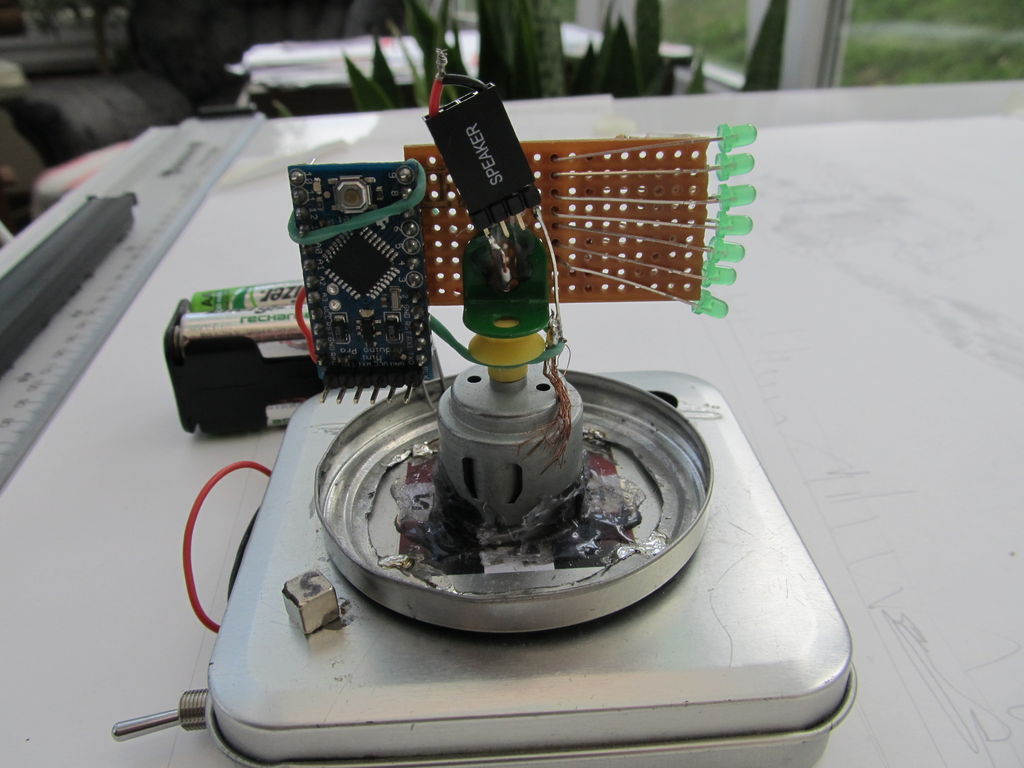 POV Display Does It On The Cheap | Hackaday