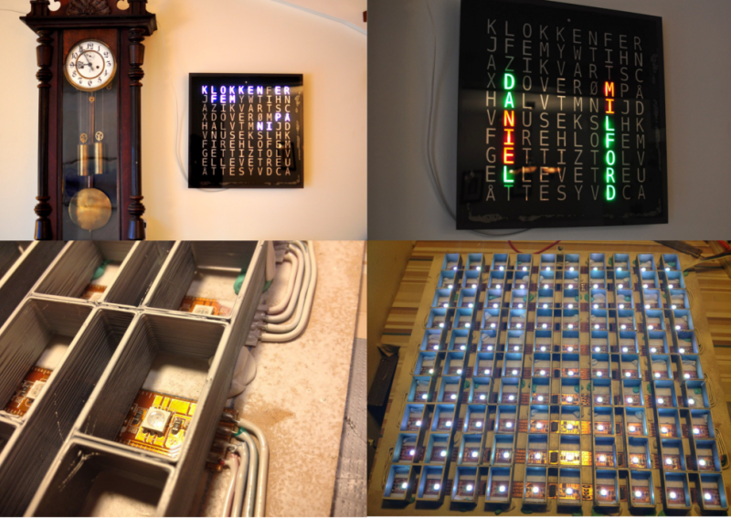 Teaching The Word Clock Some New Tricks | Hackaday