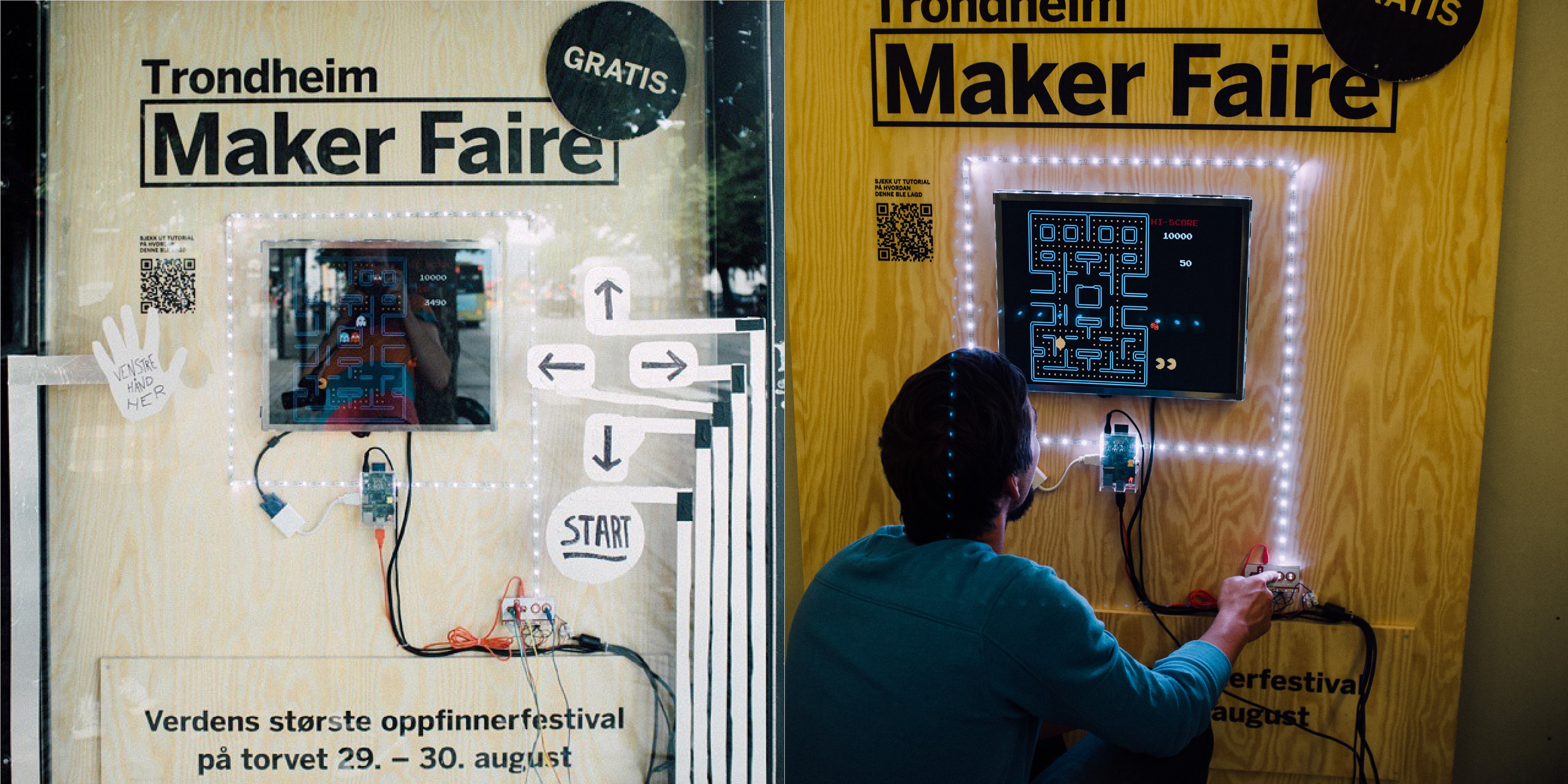 The Pac-Man Bus Stop For Gamers At Heart | Hackaday