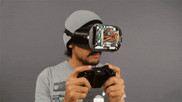 3D Printed Virtual Reality Goggles | Hackaday
